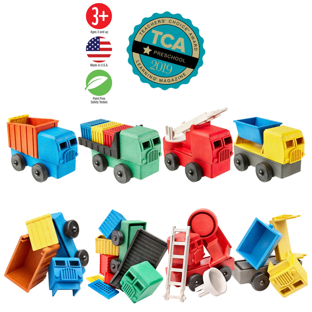 Eco-Friendly + Made In America Toy Trucks | Luke's Toy Factory